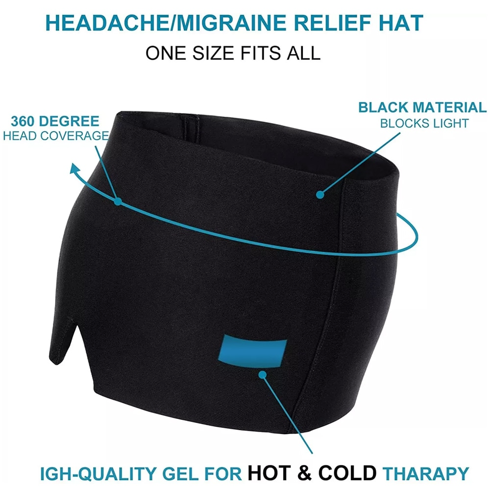 Migraine Headband - Cooling Cap & Ice Pack for Migraine Relief Australia